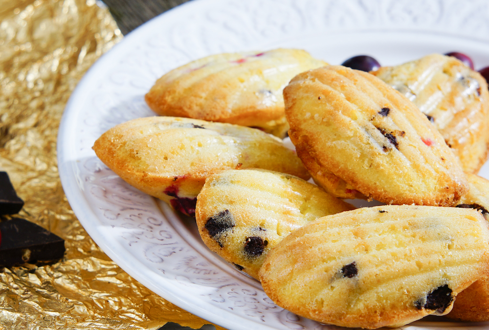 12 recettes de madeleines à tomber ! - Madeleines aux pépites de ...