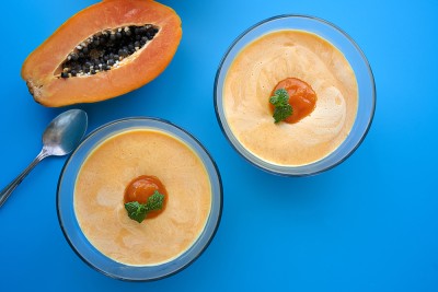 Recette flan de papaye | Supertoinette